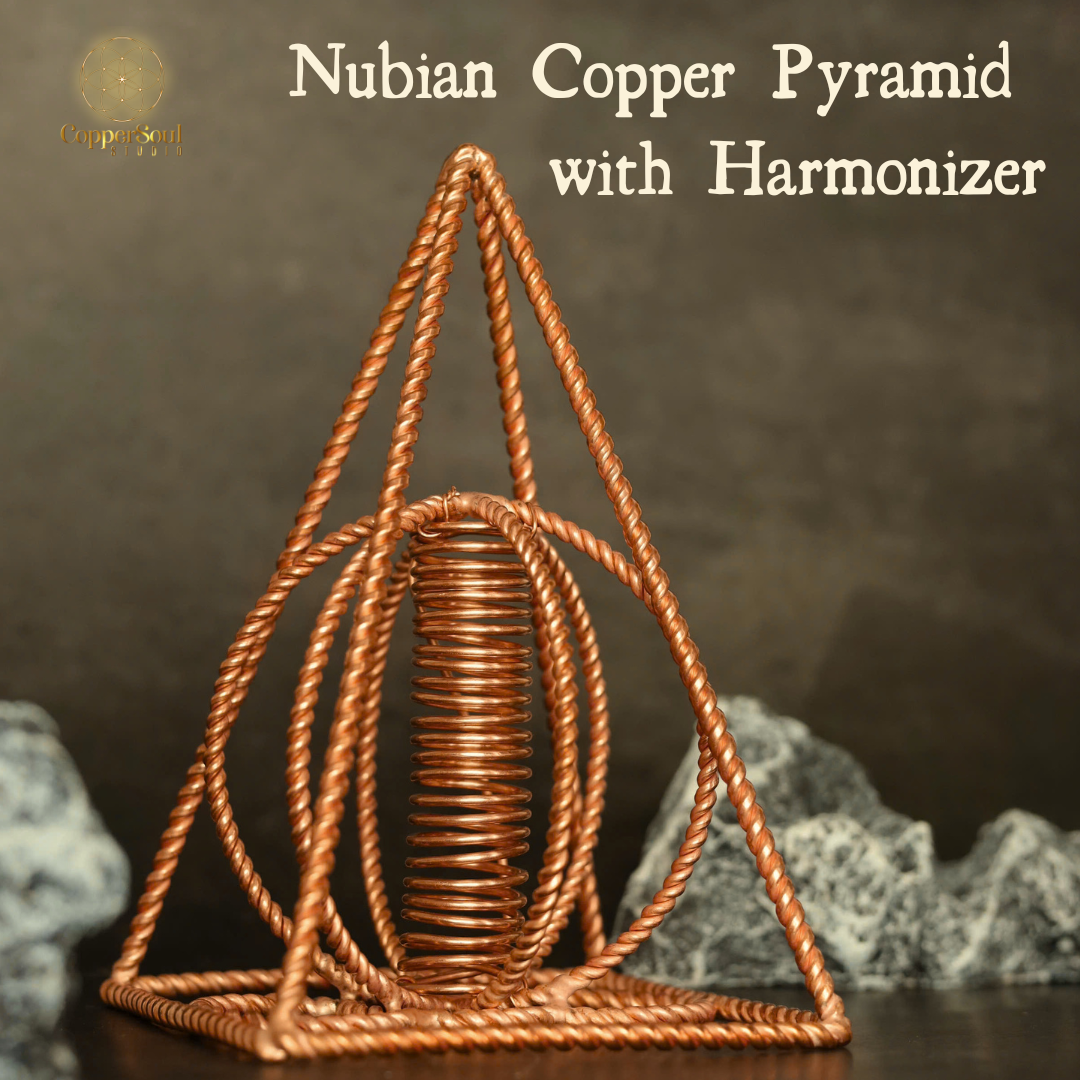 Handmade Copper Pyramid – Nubian Sacred Geometry Design (144 MHz ...
